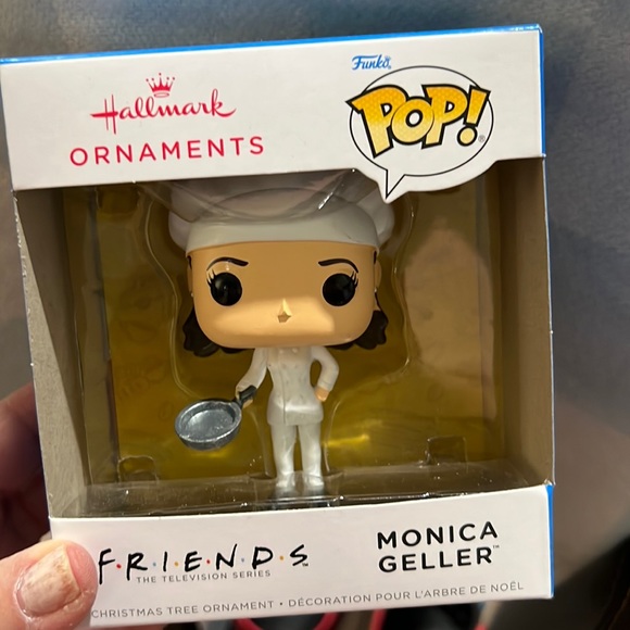 Hallmark | Holiday | Nwt Hallmark Friends Pop Monica Christmas Ornament ...